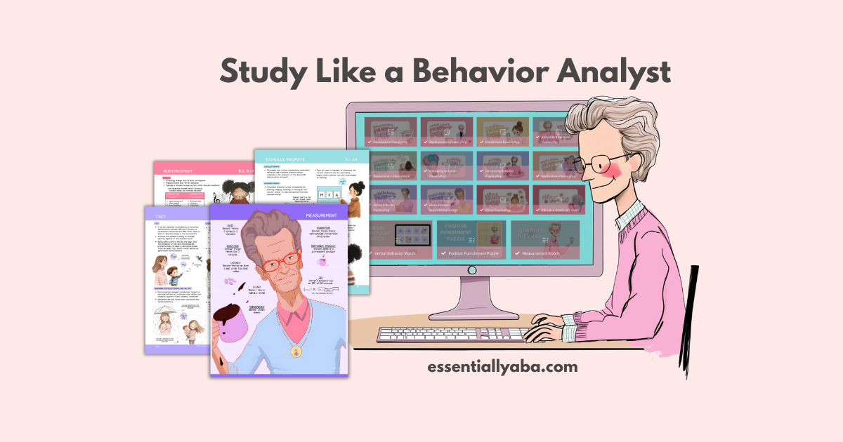 EssentiallyABA Study System –Visual, Fluency-Based Tools for Exam Prep