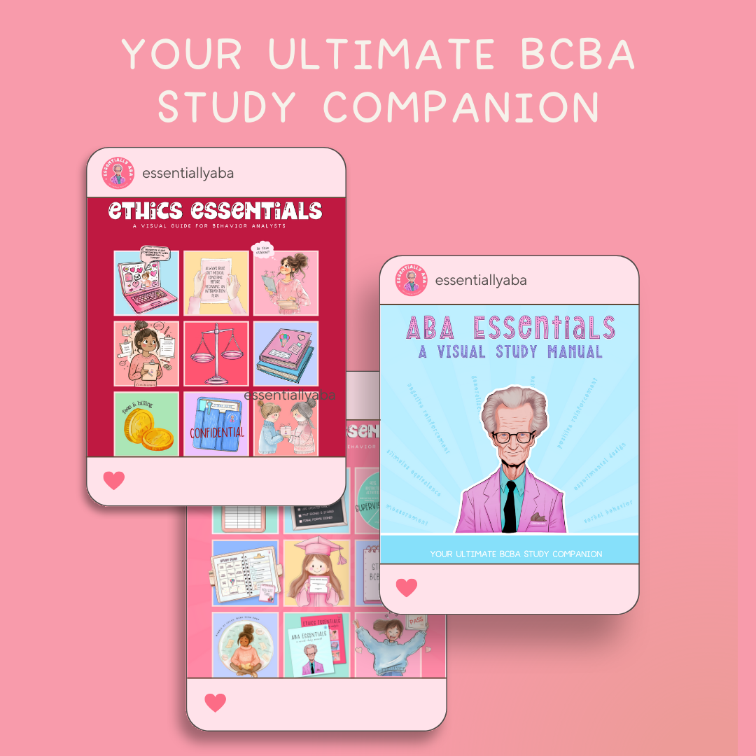 EssentiallyABA | Visual Study Tools for BCBA® Exam Prep